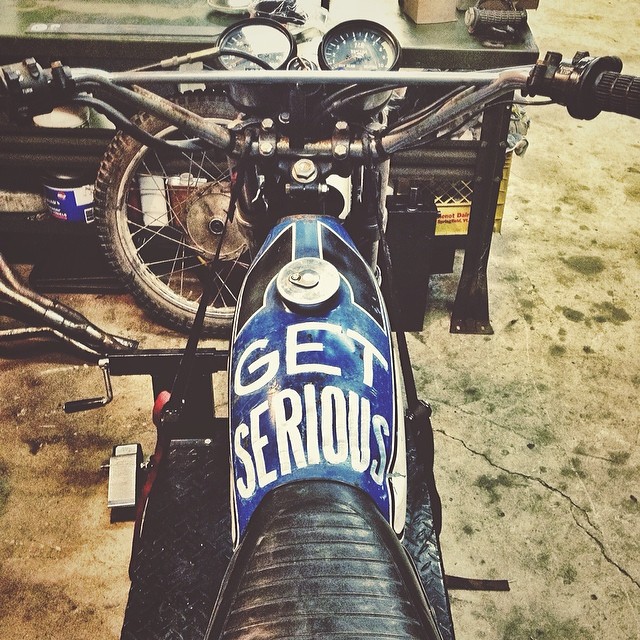 1975 DT175B | Clean-Up - Chin on the Tank – Motorcycle stuff in ...