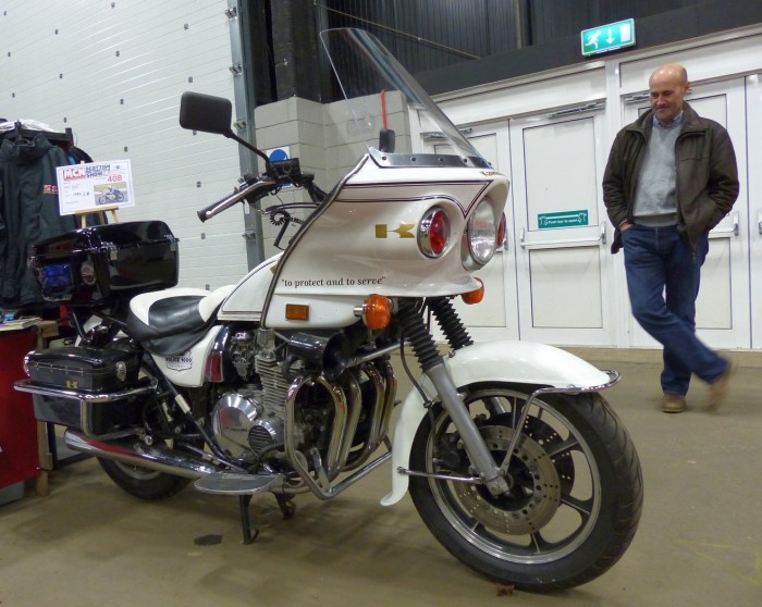 Kawasaki KZ Police Bikes - Chin on the Tank – Motorcycle stuff in ...