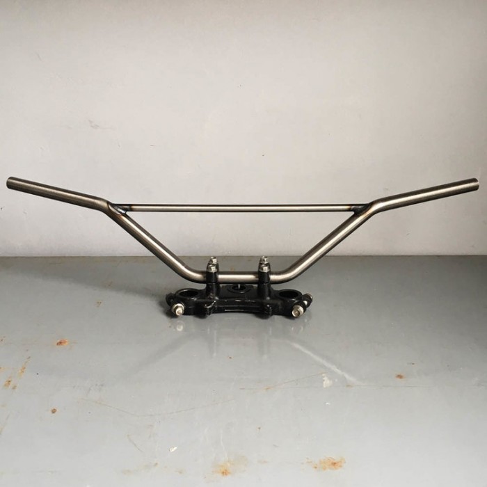 C&S Vintage MX Handlebars - Chin on the Tank – Motorcycle stuff in ...