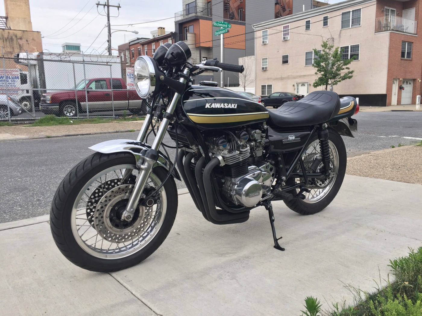 Sweet resto-mod bro - Chin on the Tank – Motorcycle stuff in Philadelphia.